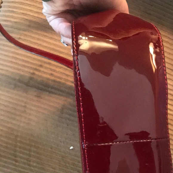 Coach | Bags | Authentic Coach Purse Red Shiny Color | Poshmark